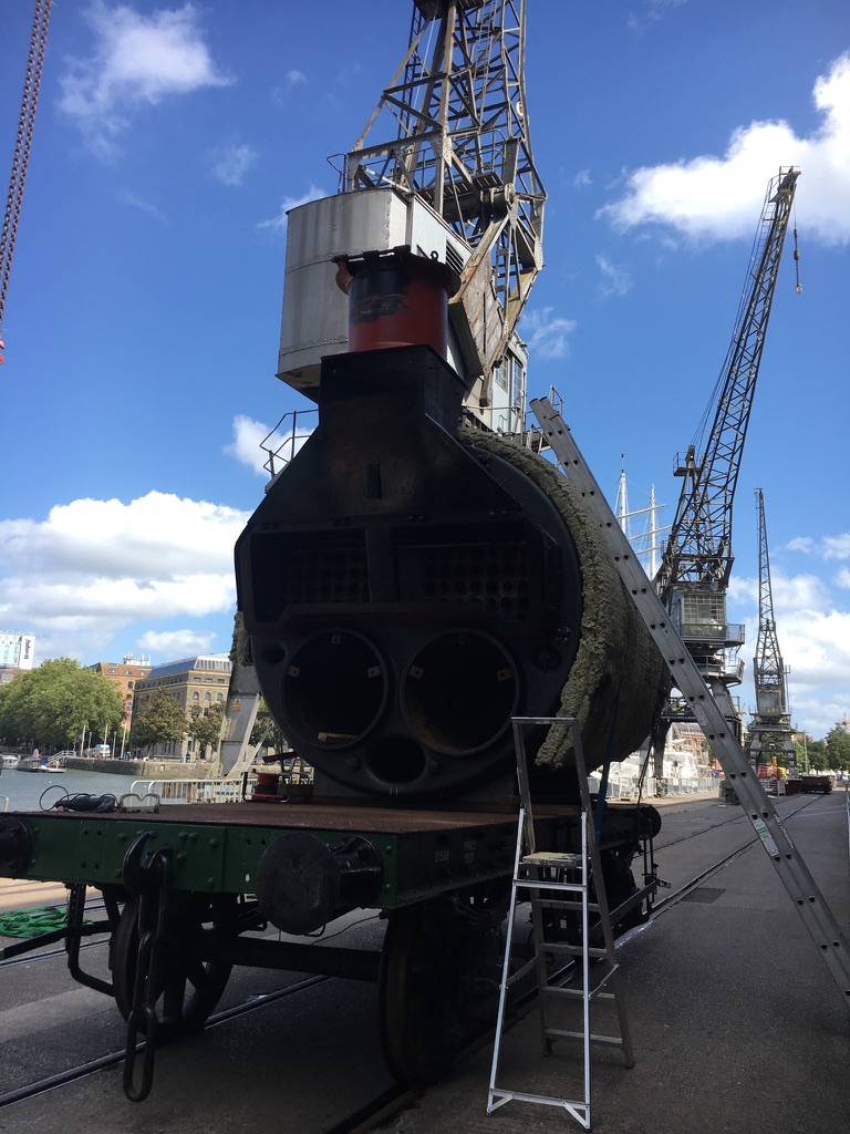Mayflower’s Boiler Lift | Bristol Harbour Railway Blog