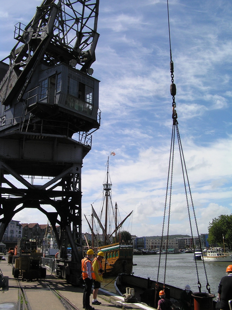 Mayflower’s Boiler Lift | Bristol Harbour Railway Blog