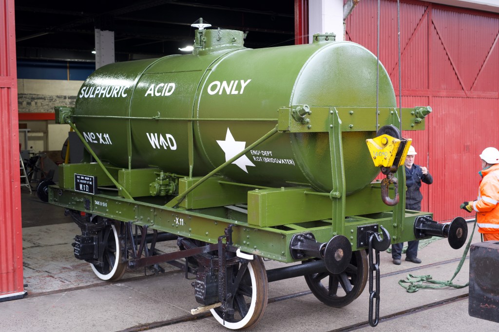 Sulphuric Acid Tanker – Refurbished | Bristol Harbour Railway Blog